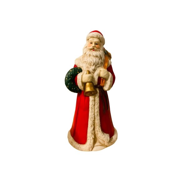 Holiday | Vintage Santa Ceramic Windup Musical Figurine Plays Santa ...